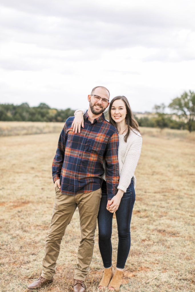 Fall Engagement in Norman, OK | Skye and Shawn